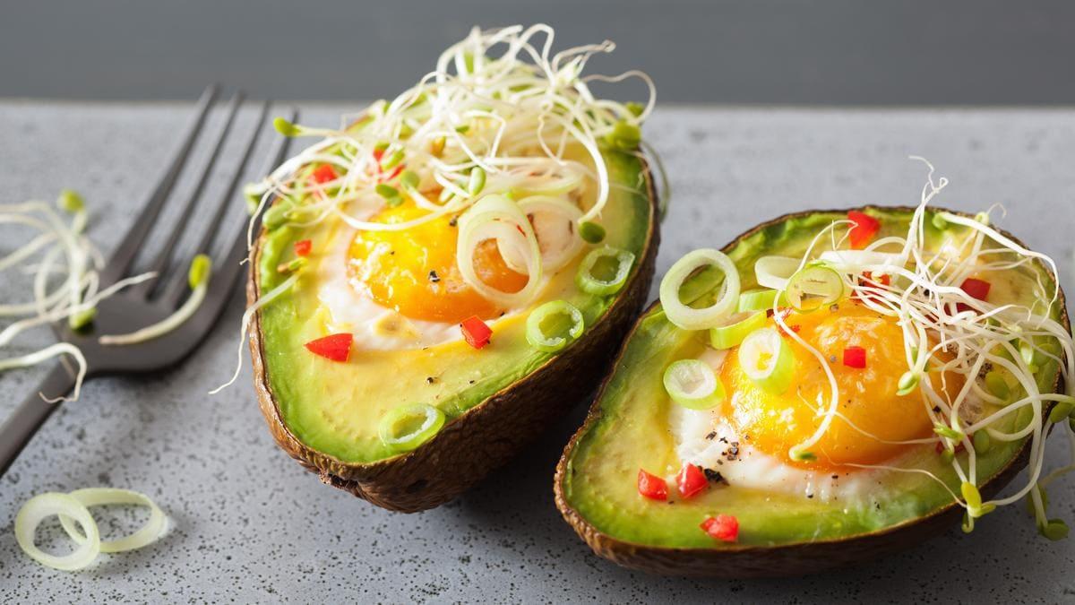 Avocado Und Ei Im Airfryer | Heissluftfritteuse Rezepte